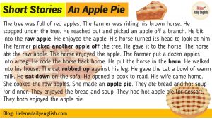 Short Stories in English: An Apple Pie