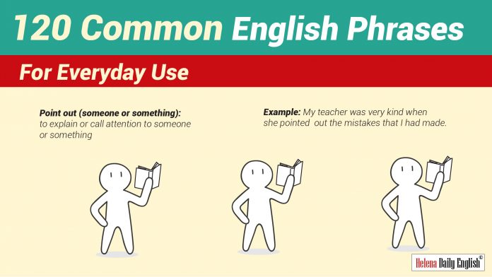 120 Common English Phrases for everyday use | Helena Daily English