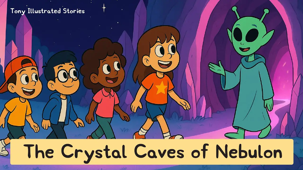 The Crystal Caves of Nebulon | Adventure to Nebulon | Helena Daily English